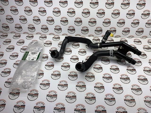 LR022730 Land Rover шланг радиатора отопителя (печки, сдвоенный)