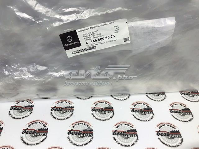 A1665005675 Mercedes шланг радиатора