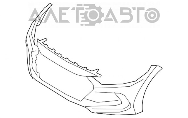 86510F3000 Hyundai/Kia Бампер передний