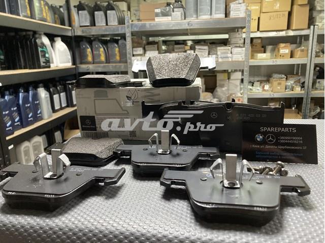 0044207520 Mercedes колодки передние