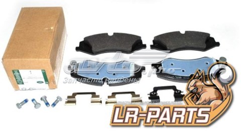 LR016962 Land Rover колодки передние (TRW, 192x72х21мм)