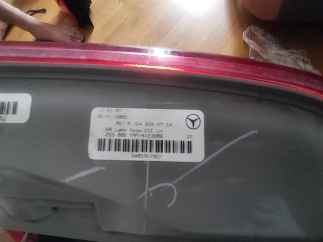 A1648202764 Mercedes фонарь задний левый