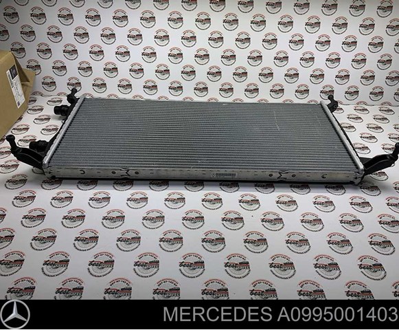A0995001403 Mercedes радиатор охлаждения двигателя дополнительный