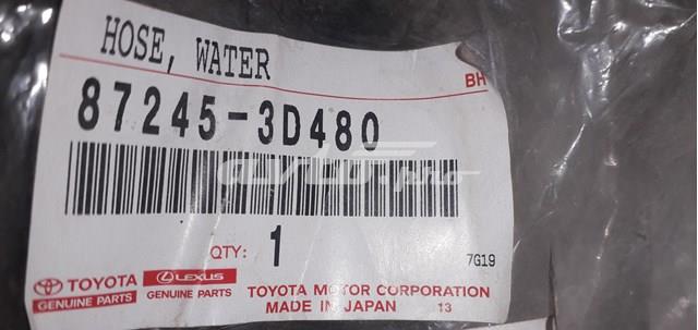 872453D480 Toyota шланг системи опалювання салону