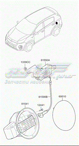 69513D9000 Hyundai/Kia сравнить цены на Автопро