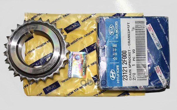 231212F000 Hyundai/Kia звездочка-шестерня привода коленвала двигателя