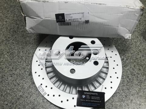4634230012 Mercedes диск тормозной задний