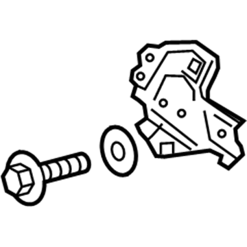5380378010 Toyota Кронштейн крепления крыла переднего правого передний