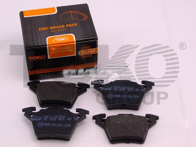 0004214210 Mercedes задние колодки