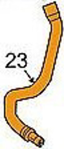 307745125 Volvo Шланг (патрубок) термостата