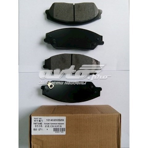 101402005959 Geely колодки передние