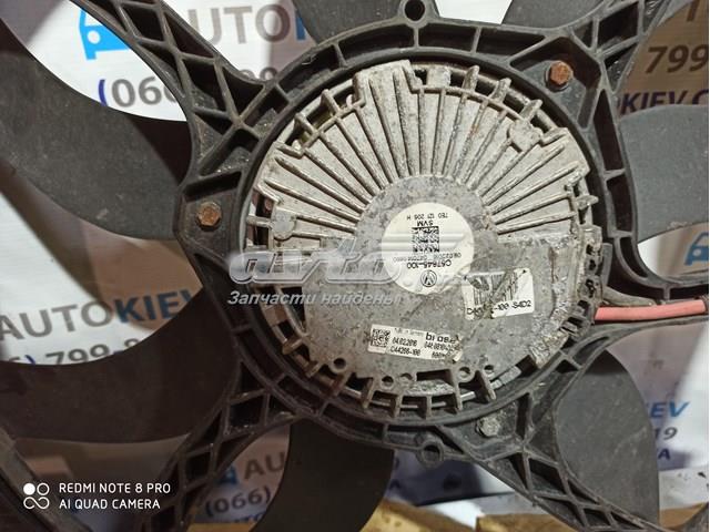 7E0121205H VAG диффузор радиатора охлаждения, в сборе с мотором и