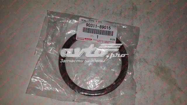 9031189015 Toyota Сальник коленвала двигателя задний