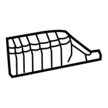 620584GA0A Nissan кронштейн бампера переднего внешний правый