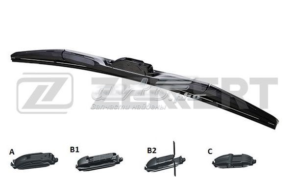 hw7001 Zekkert щетка-дворник лобового стекла водительская