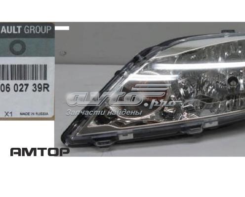 260602739R Renault (RVI) фара левая