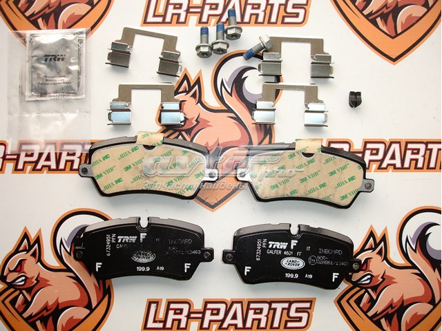 LR164821 Land Rover Колодки тормозные задние дисковые