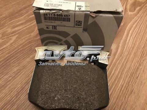 34116888457 BMW рем.к-т торм.накладок, безасбестовых