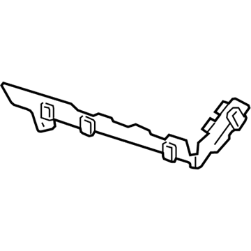 5257606140 Toyota кронштейн заднего бампера левый