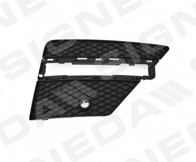 1668852922 Mercedes заглушка (решетка противотуманных фар бампера переднего