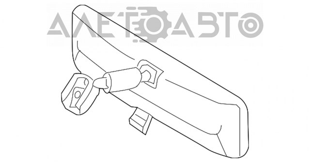 963219DJ0A Nissan/Infiniti Зеркало салона внутреннее
