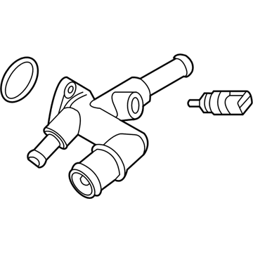 256002E100 Hyundai/Kia корпус термостата