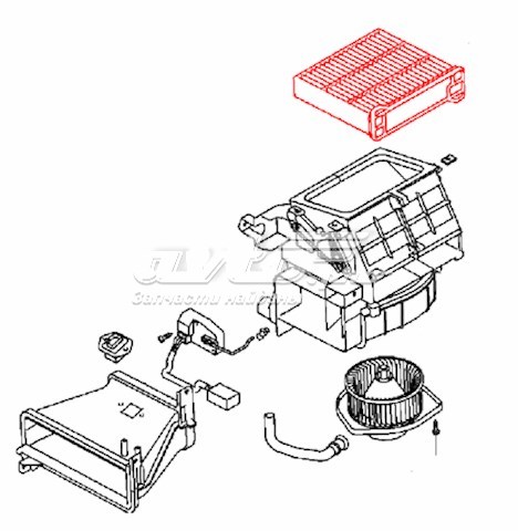 MR398288 Mitsubishi фильтр салона