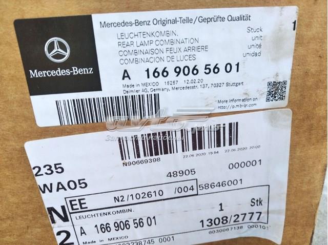 A1669065601 Mercedes фонарь задний правый внешний