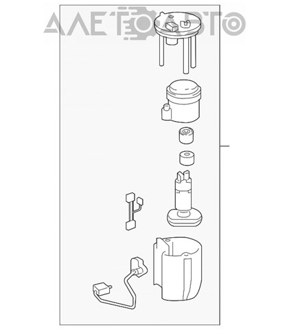 8651A166 Mitsubishi датчик удара mitsubishi asx / outlander sport 10-