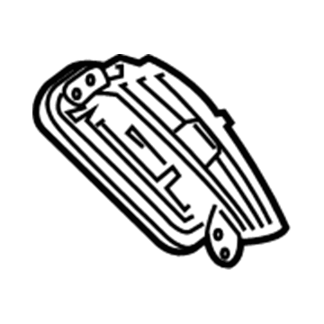 84114173 General Motors воздуховод торпедо прав на chevrolet malibu 16-20