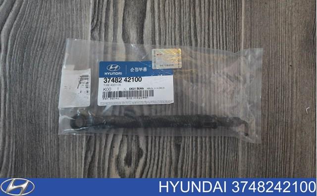 3748242100 Hyundai/Kia шланг (патрубок охлаждения генератора, подача)