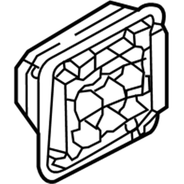 97530G2000 Hyundai/Kia захист бампера заднього