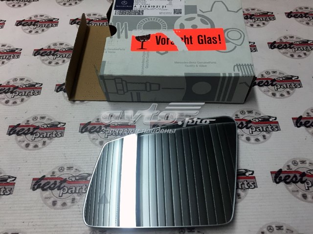 A2128102121 Mercedes | Зеркальный элемент зеркала заднего вида левого ...