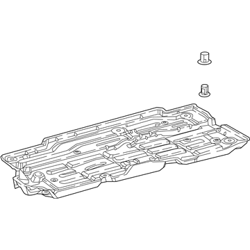 5816510060 Toyota cover, fr floor, rh