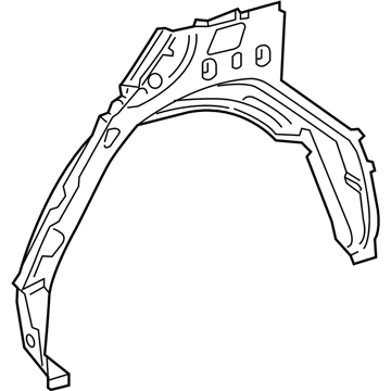 6163106200 Toyota Арка крыла заднего правого