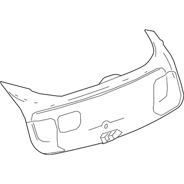 42651264 General Motors обшивка крышки багажника