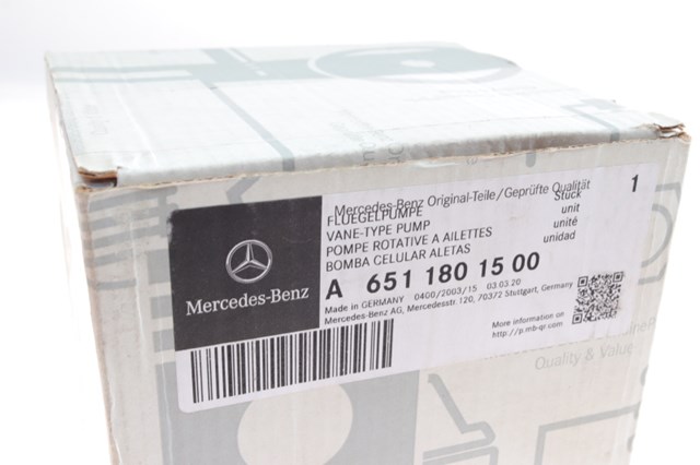 6511801500 Mercedes насос масляный