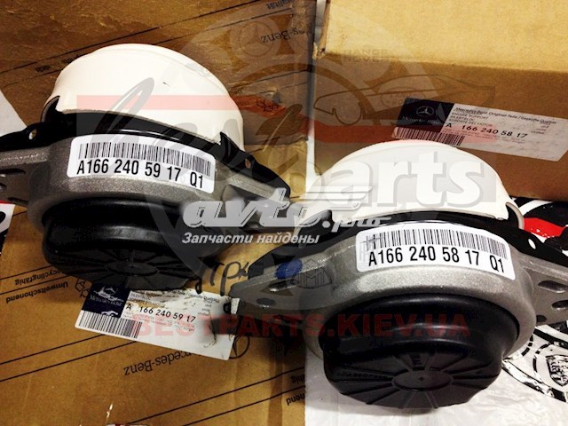 A1662405817 Mercedes подушка (опора двигателя, левая)