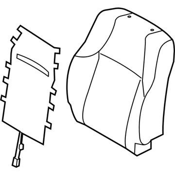 7107335D71E6 Toyota cover sub-assy, fr s