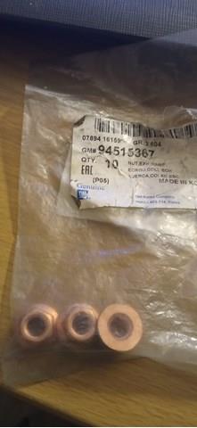 94515367 General Motors гайка выпускного коллектора