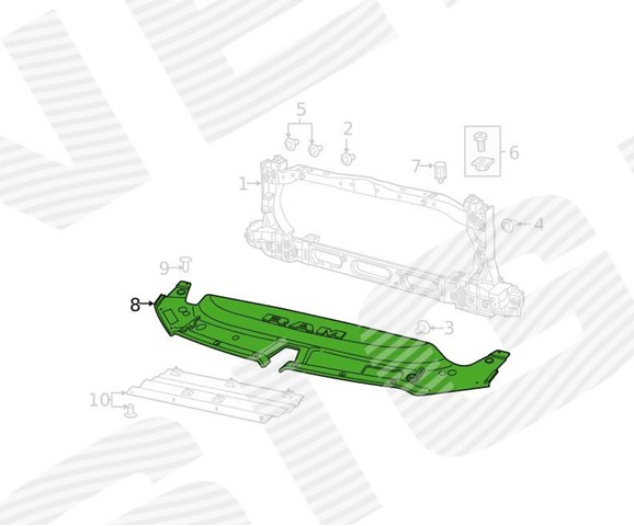 68294551AB Chrysler автозапчастина