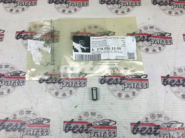 A2780503300 Mercedes клапан перепускний