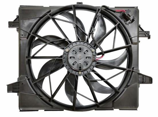 55037992AD Market (OEM) диффузор радиатора охлаждения, в сборе с мотором и