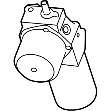 58620A8000 Hyundai/Kia блок управления абс (abs гидравлический)