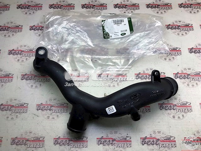 LR090630 Land Rover патрубок системи охолодження двз термостат-радiат