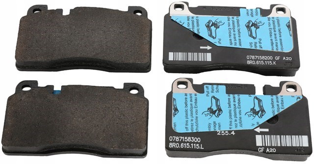 PAC698151 Porsche колодки тормозные передние