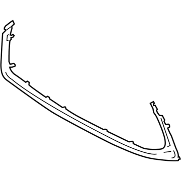 5312206100 Toyota (б/у облицовка решётки)