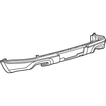 1VQ68DX8AA Chrysler fascia-rear lower