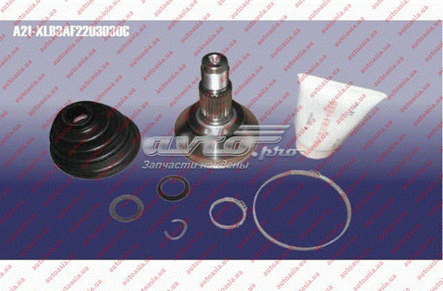 A21-XLB3AF2203030C China шрус наружный передний