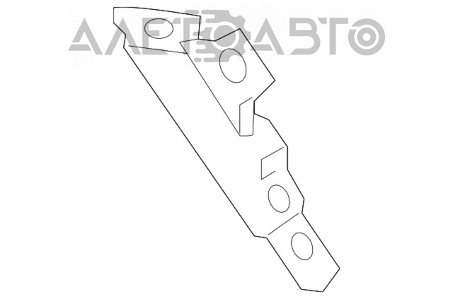 BBM451067B Mazda кронштейн бампера